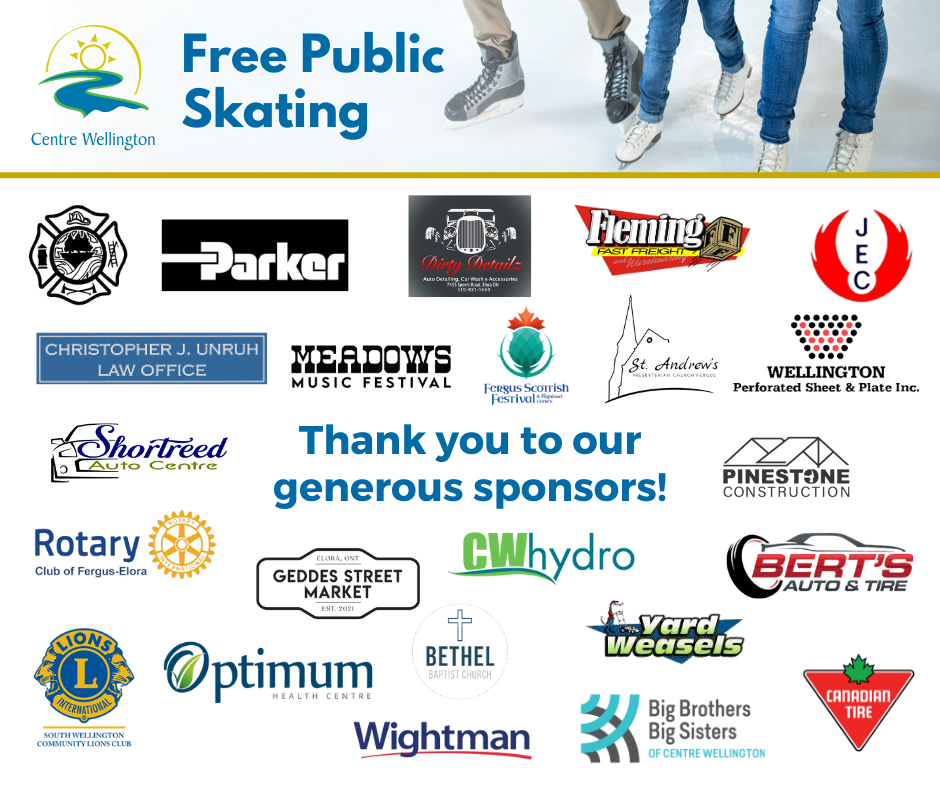 Sponsorship Opportunities | Township of Centre Wellington